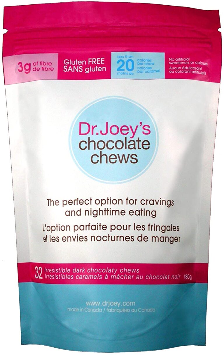 Dr. Joey’s Chocolate Chew SKINNYCHEWS – 32 chews/bag 180 gram ...